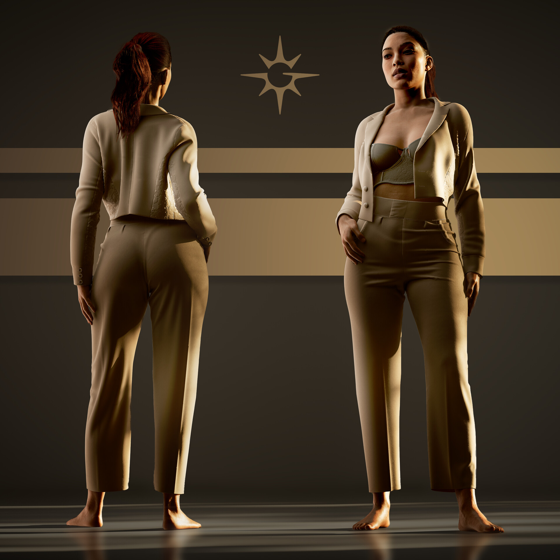 ArtStation - Suit piece