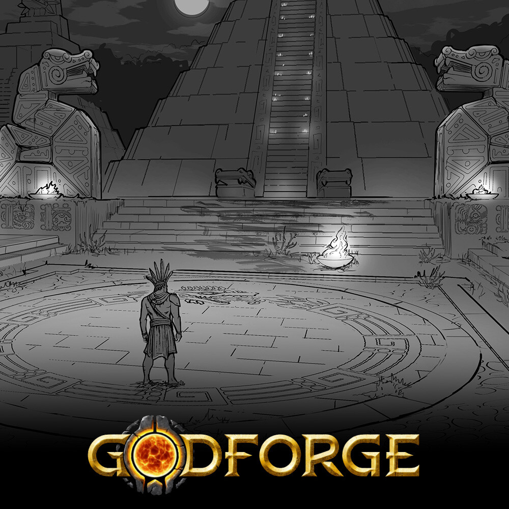 ArtStation - Godforge Production Drawings 2