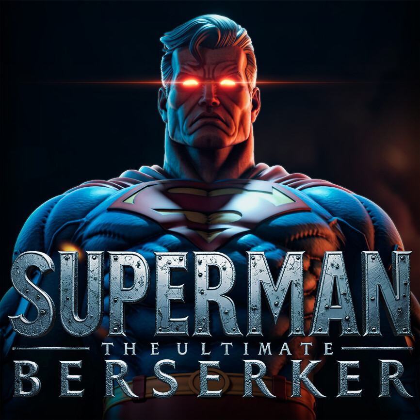 ArtStation - Superman - The Ultimate Berserker