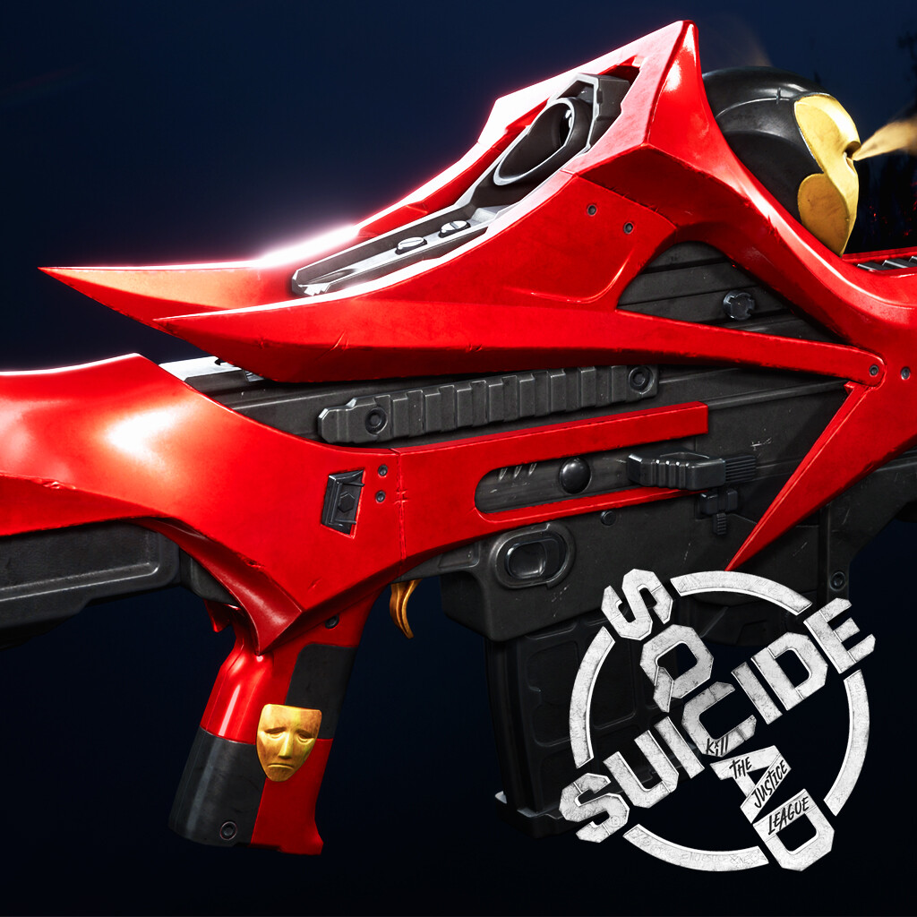 ArtStation - Psycho-Pirate's Psionic Virus Assault Rifle – Suicide ...