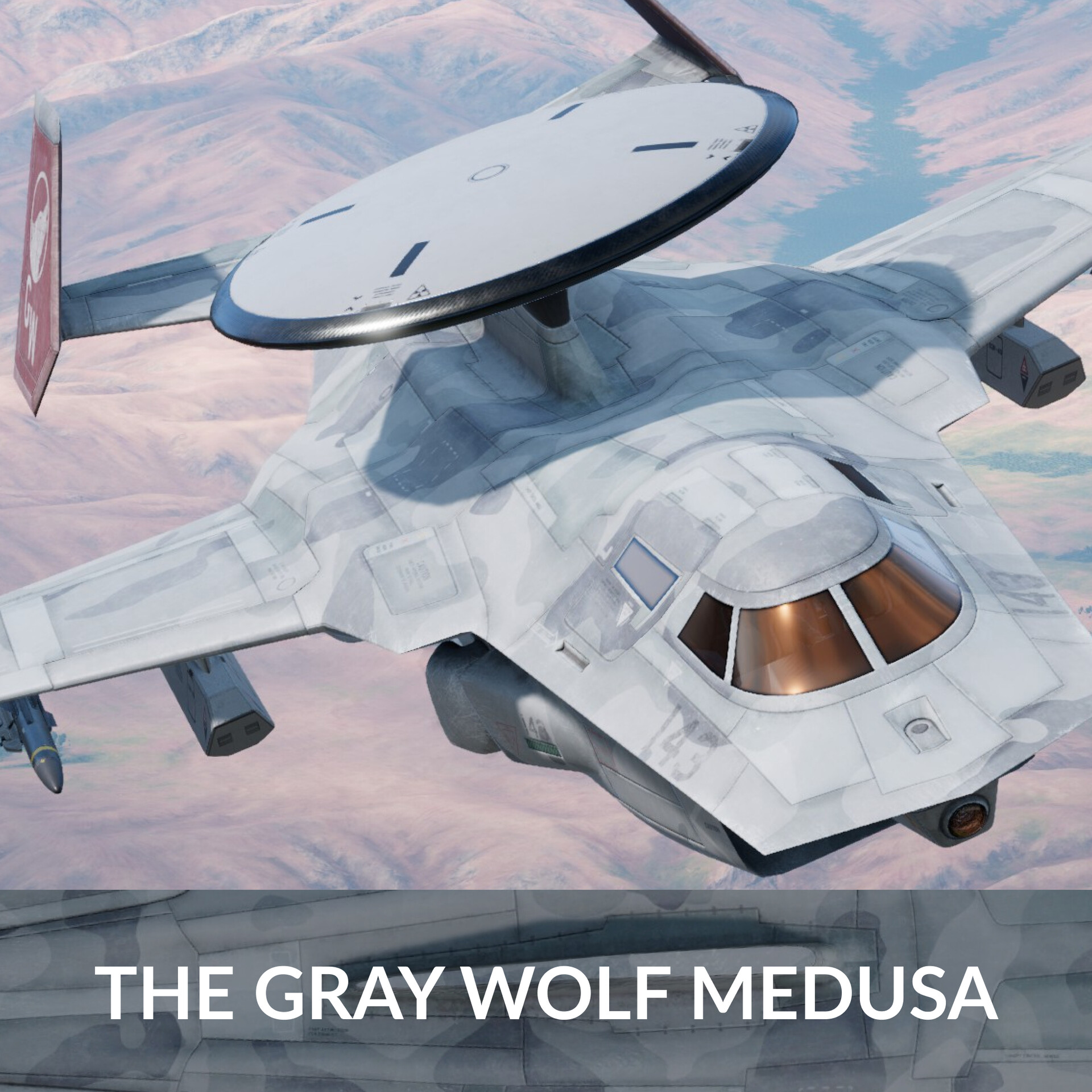 ArtStation - The Gray Wolf (Nuclear Option Livery)