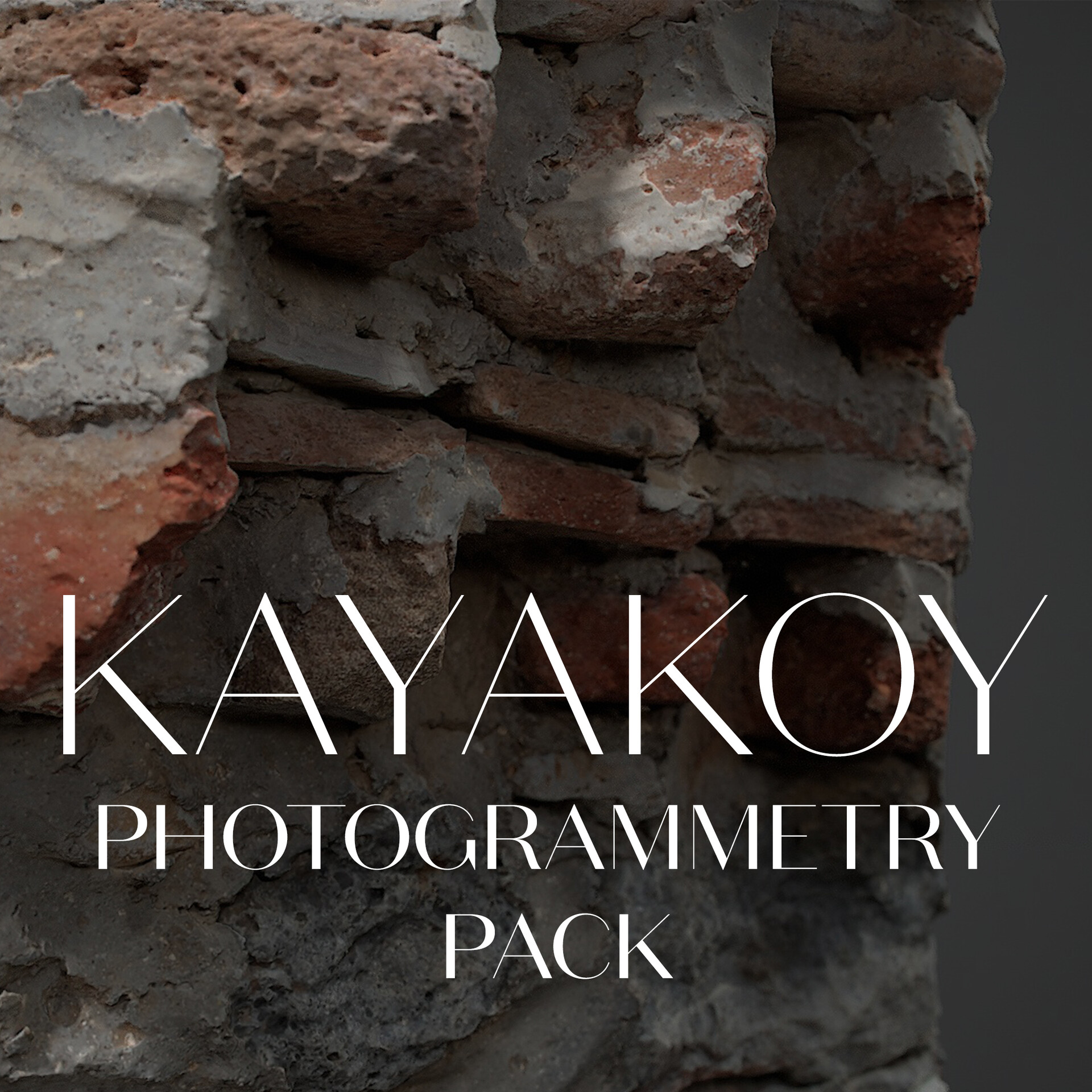 ArtStation - Kayakoy Photogrammetry Pack: Corner 03