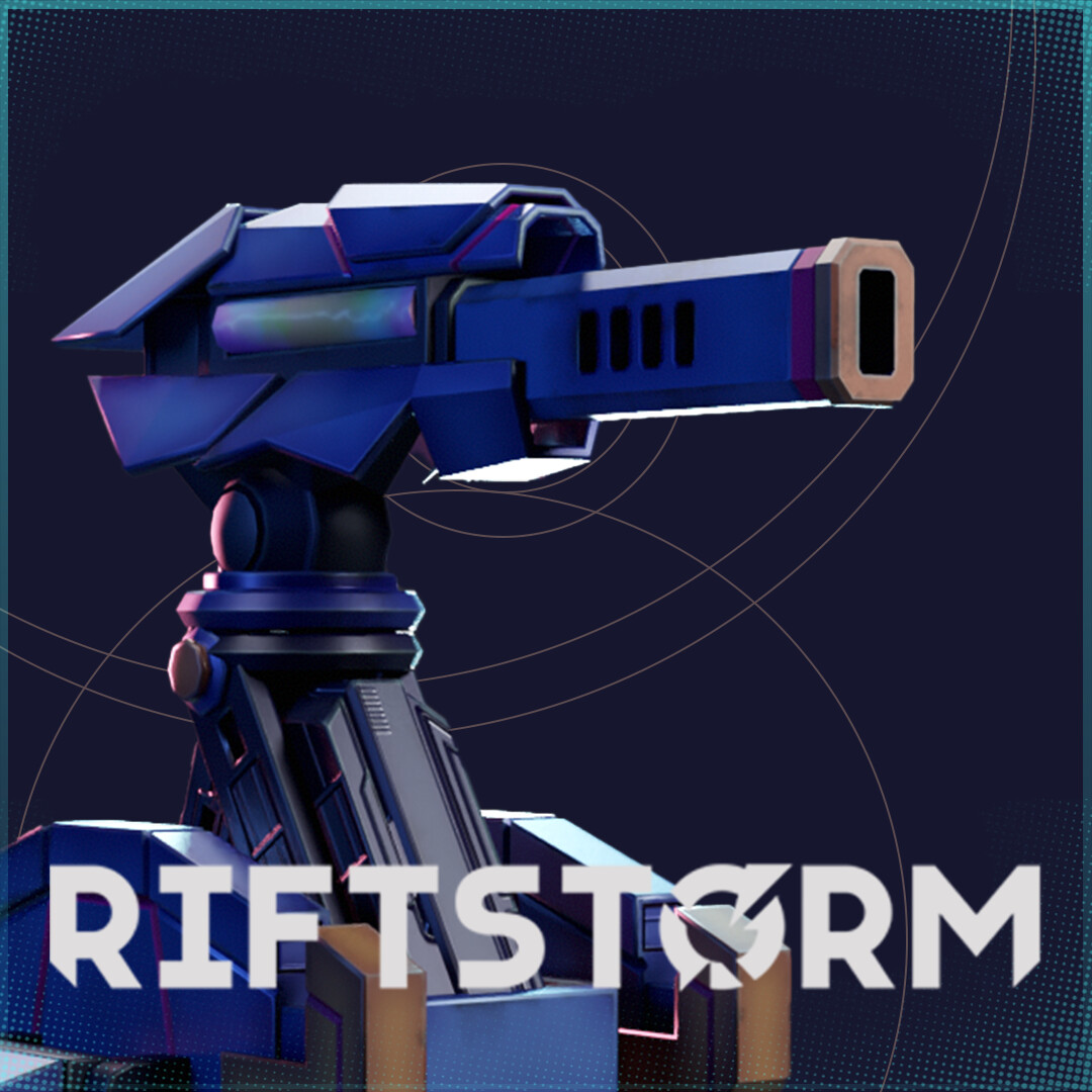 ArtStation - RIFTSTORM // Ally Turret