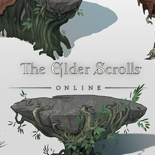 ArtStation - The Elder Scrolls Online: Gold Road: Bosmer Tables and Chairs