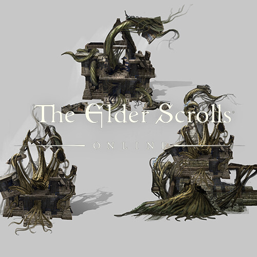 ArtStation - The Elder Scrolls Online: Gold Road: Biome Sketches