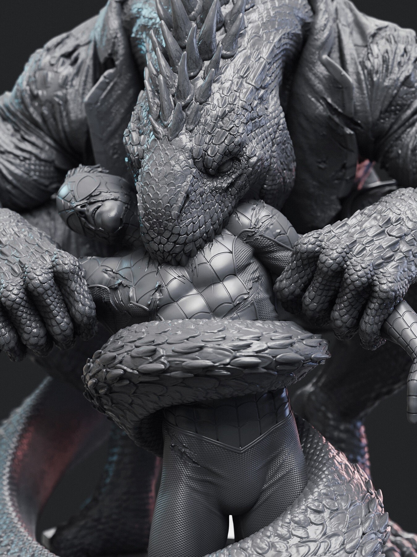 ArtStation - The Lizard - Grey Renders