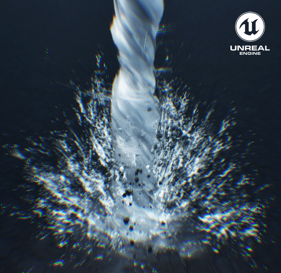 ArtStation - Icy Torrent VFX