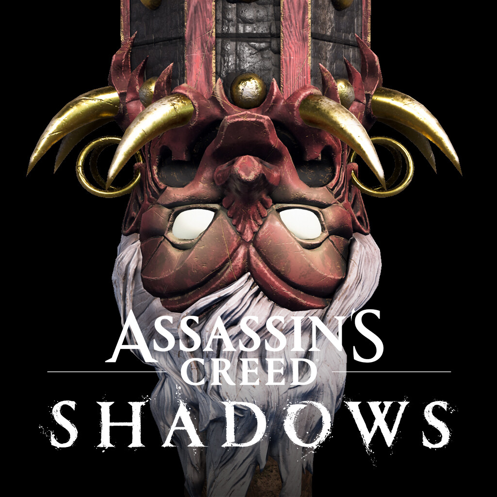 ArtStation - Assassin's Creed Shadows "Tengu" Weapon Pack Kanabo