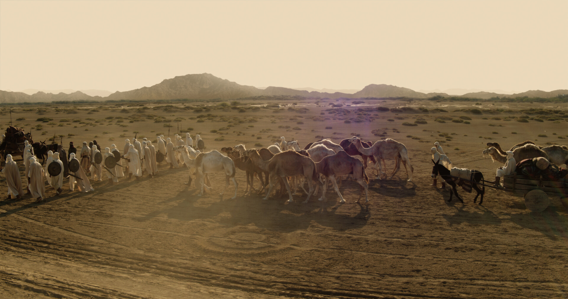 ArtStation - Moawiya TV series (2025) - Matte Painting Work