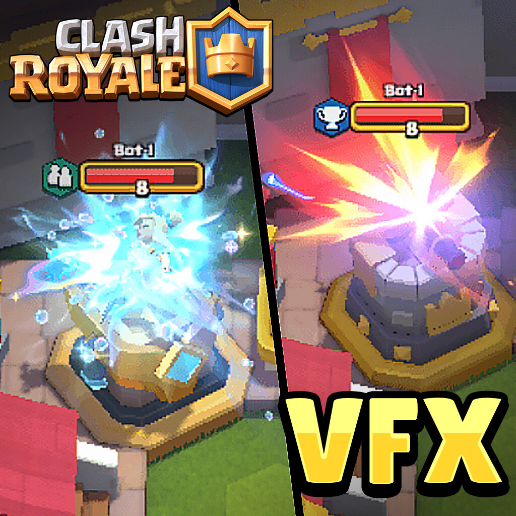 ArtStation - Clash Royale - Merge Tactics Battle VFX