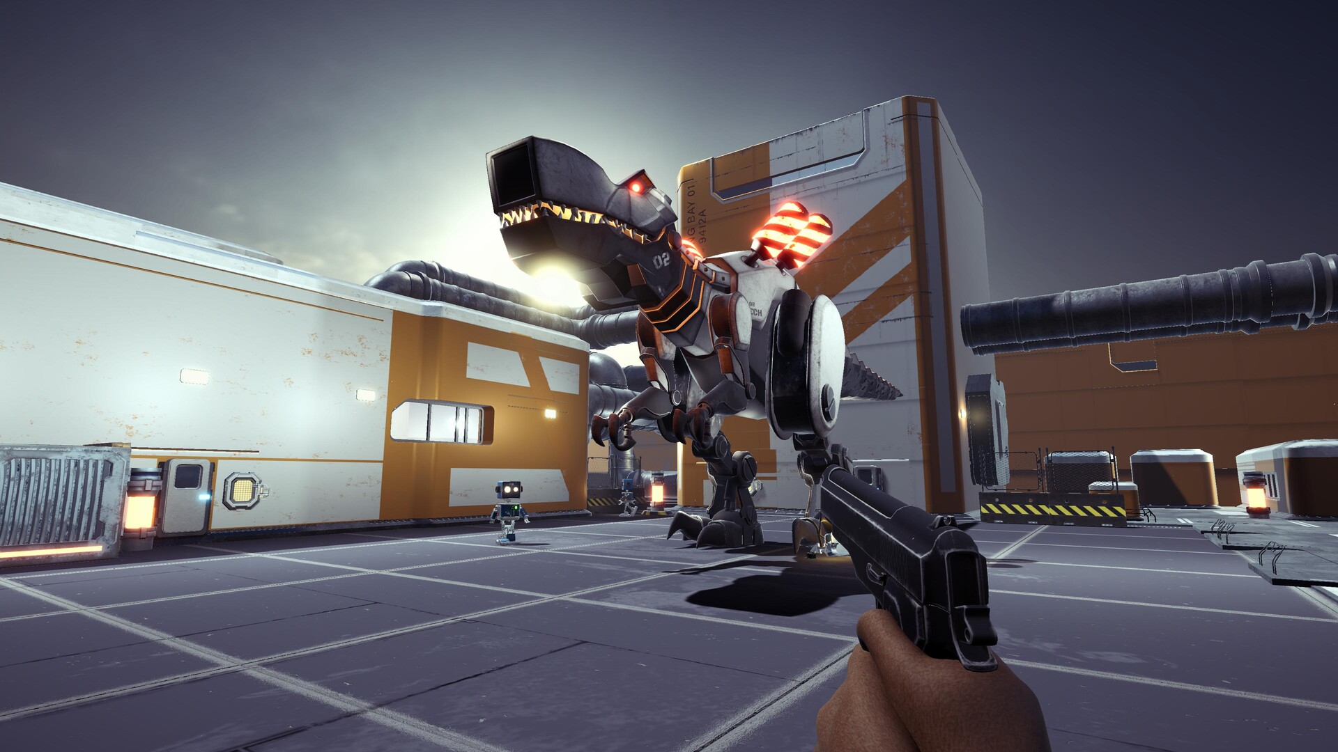 ArtStation - FPS Game - The Robot Factory