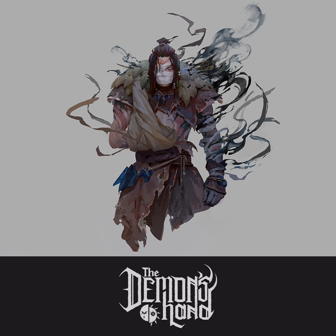 ArtStation - The Demon's Hand - 2D art on Concept