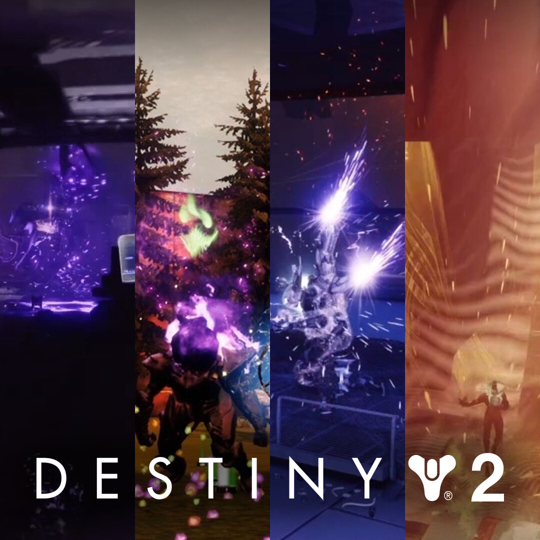 ArtStation - Destiny 2: General mish mash of VFX from the past few years