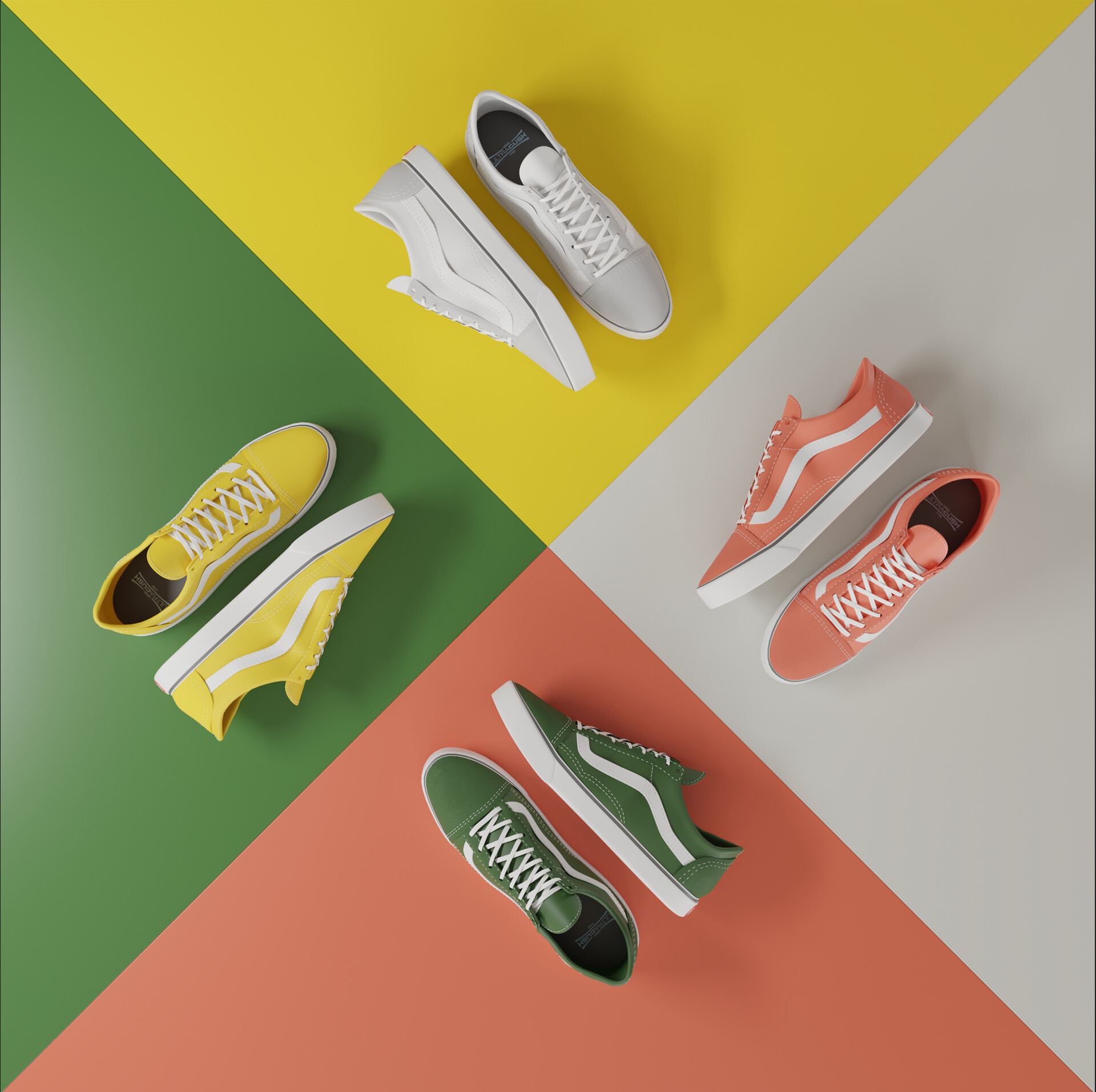 ArtStation - Vans Shoe Product Animation