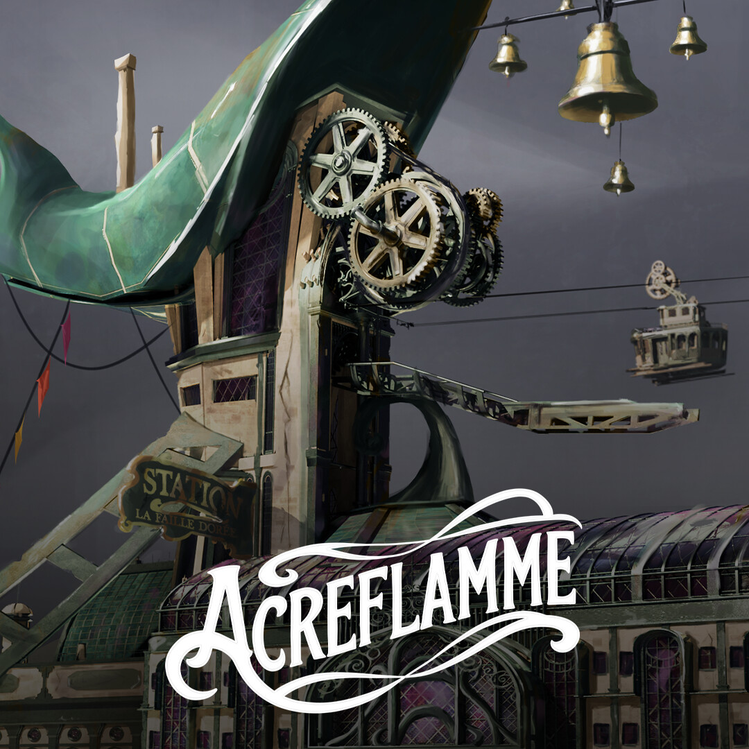 ArtStation - Acreflamme - Cableway