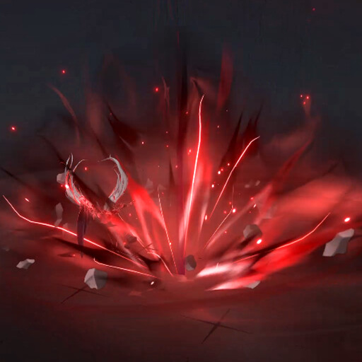 ArtStation - Red Slashes - VFX Practice