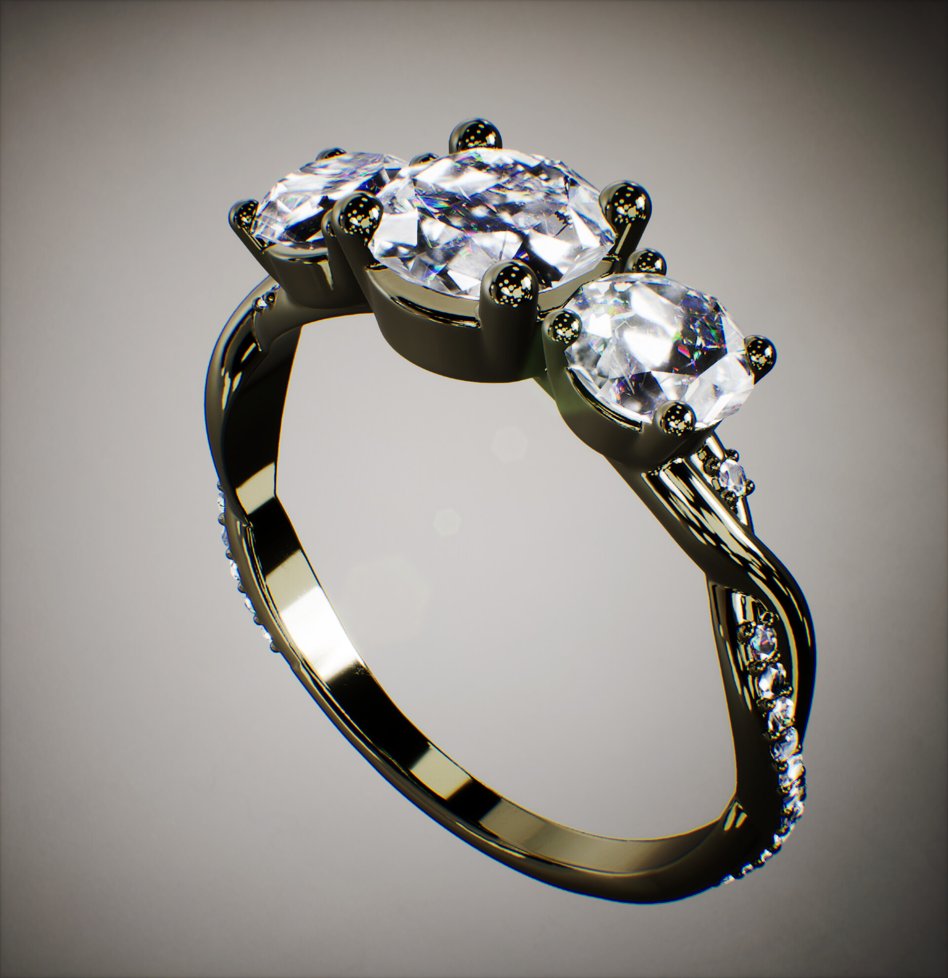 ArtStation - Ring "DNA"
