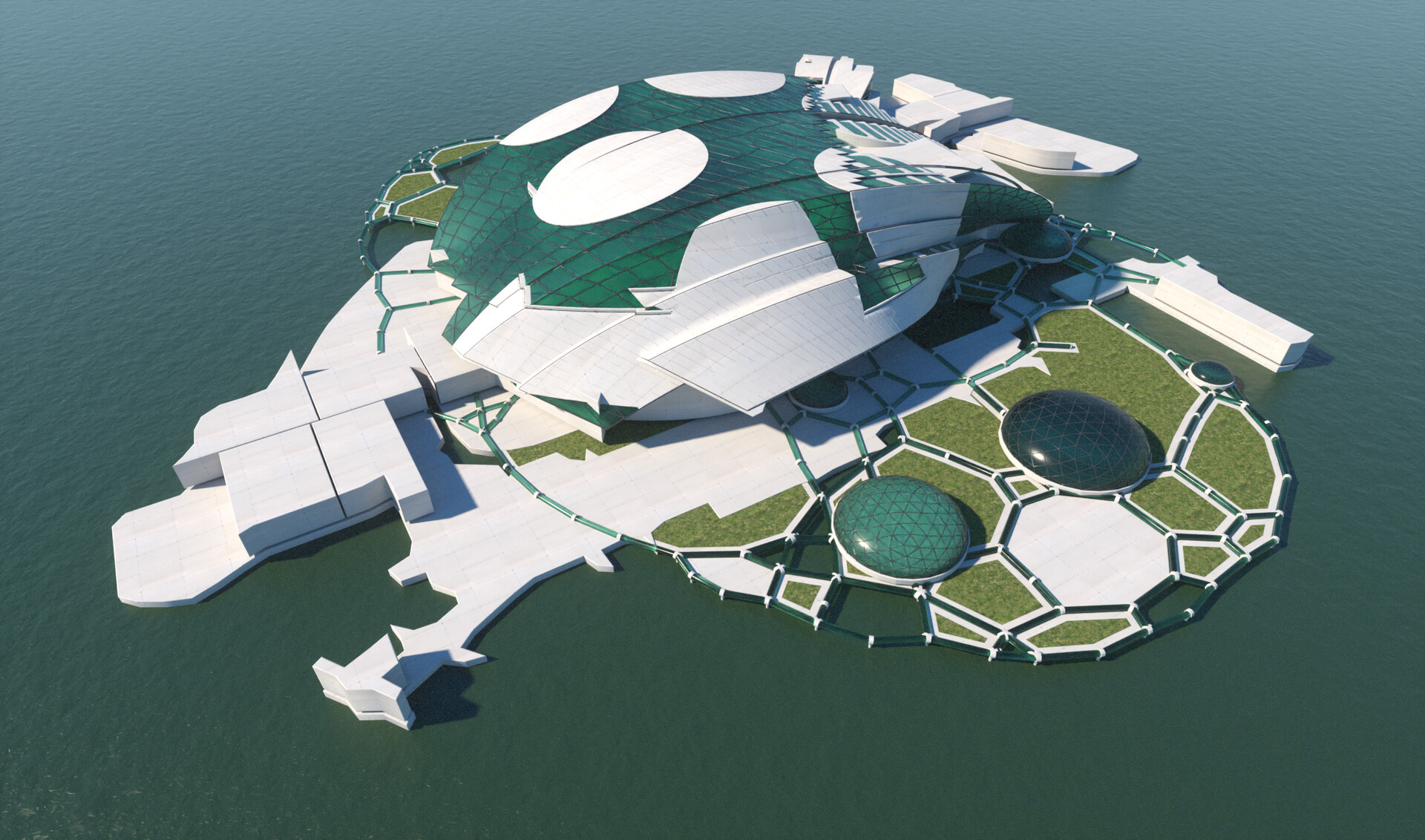 ArtStation - procedural structure experiments