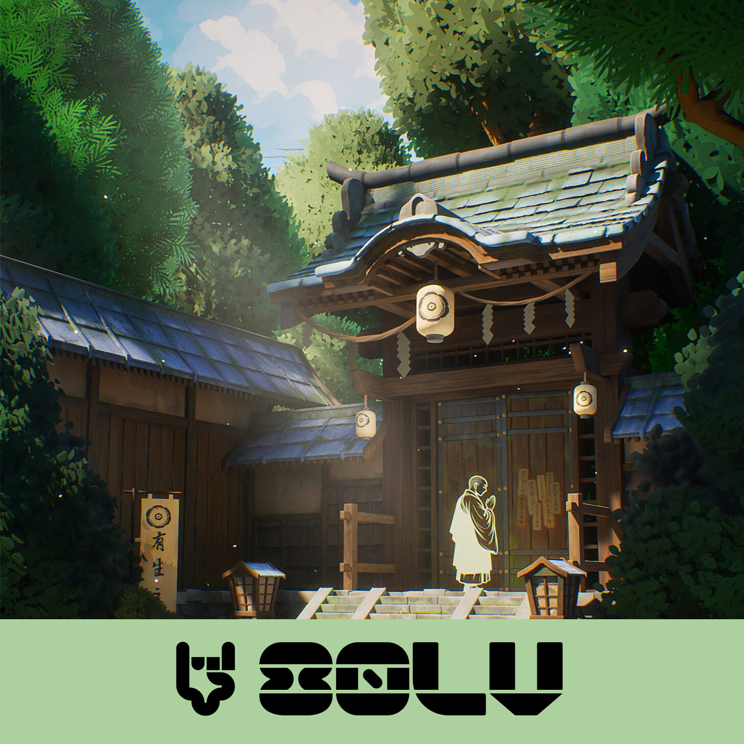 ArtStation - Old temple - 80LV article