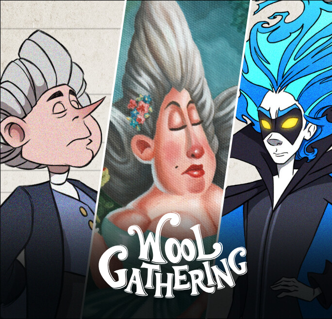 ArtStation - Comic Book Character Designs - Woolgathering