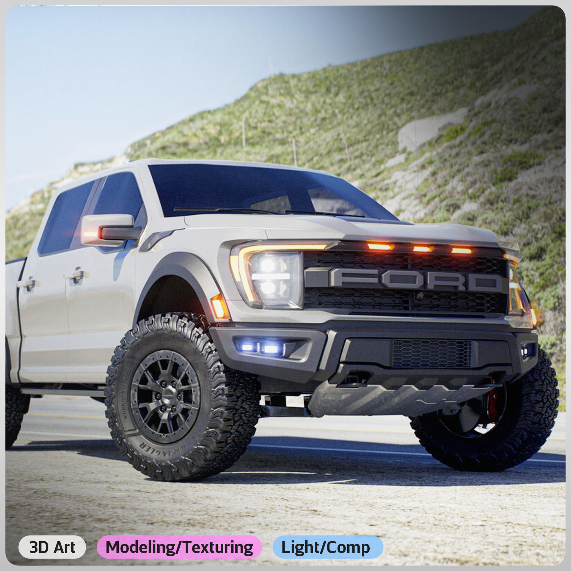 ArtStation - F150 PathTracer Rendering