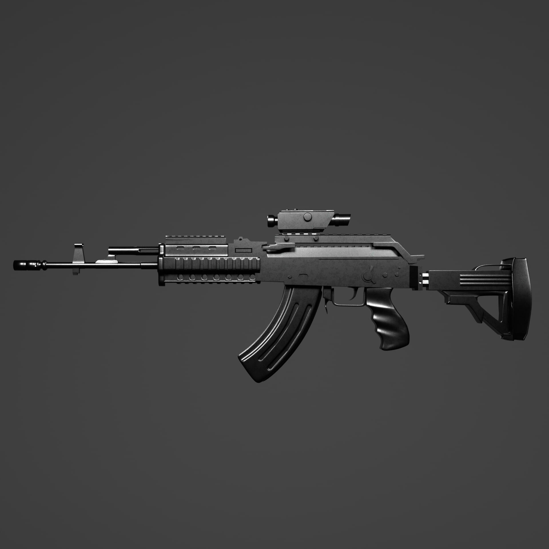 ArtStation - M762 GUN MODLE