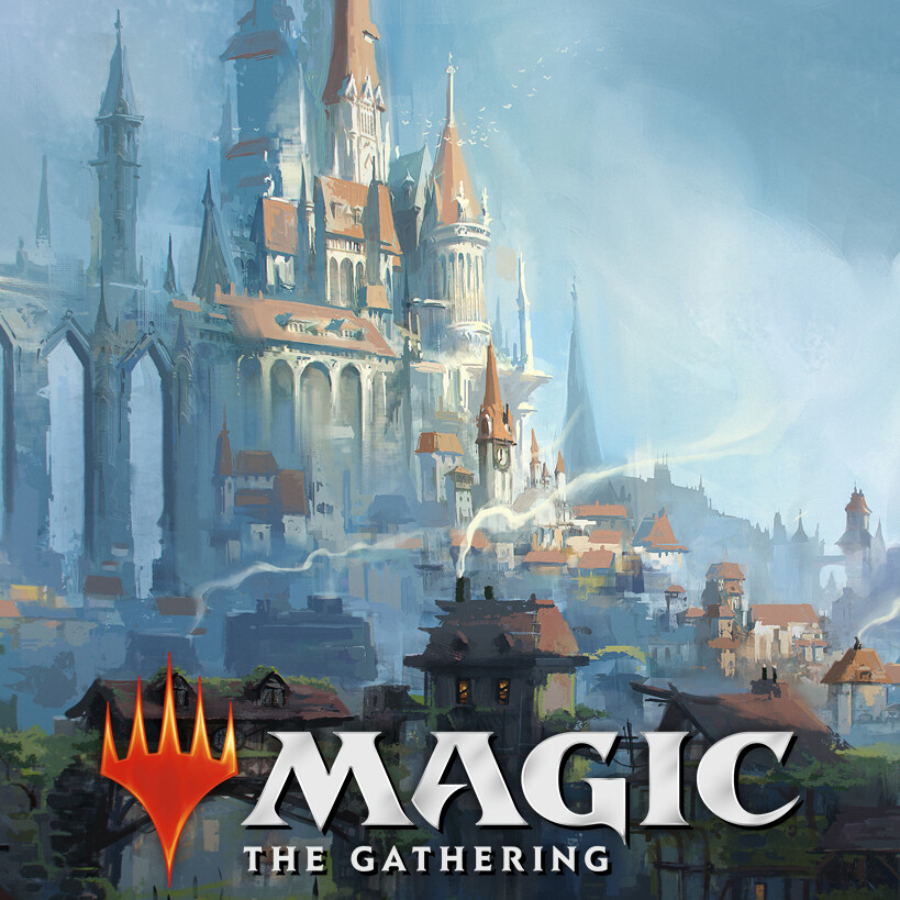 ArtStation - MTGxFinalFantazy: Starting Town