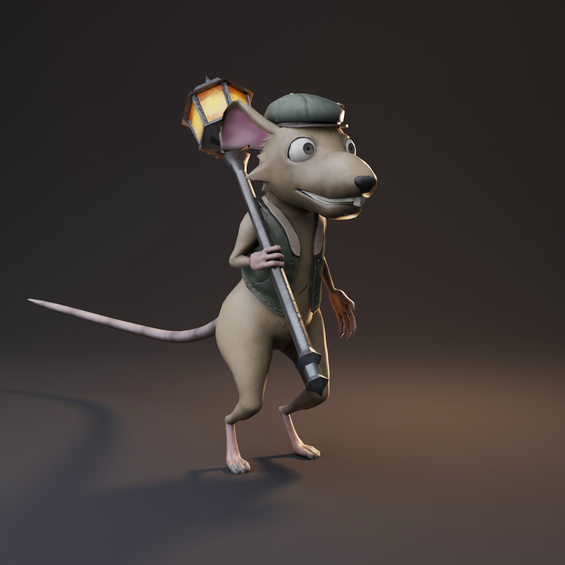 ArtStation - Fontina - Lamplighter Rat Character
