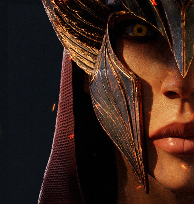 ArtStation - Xena, Warlord of Caer-Aurelia