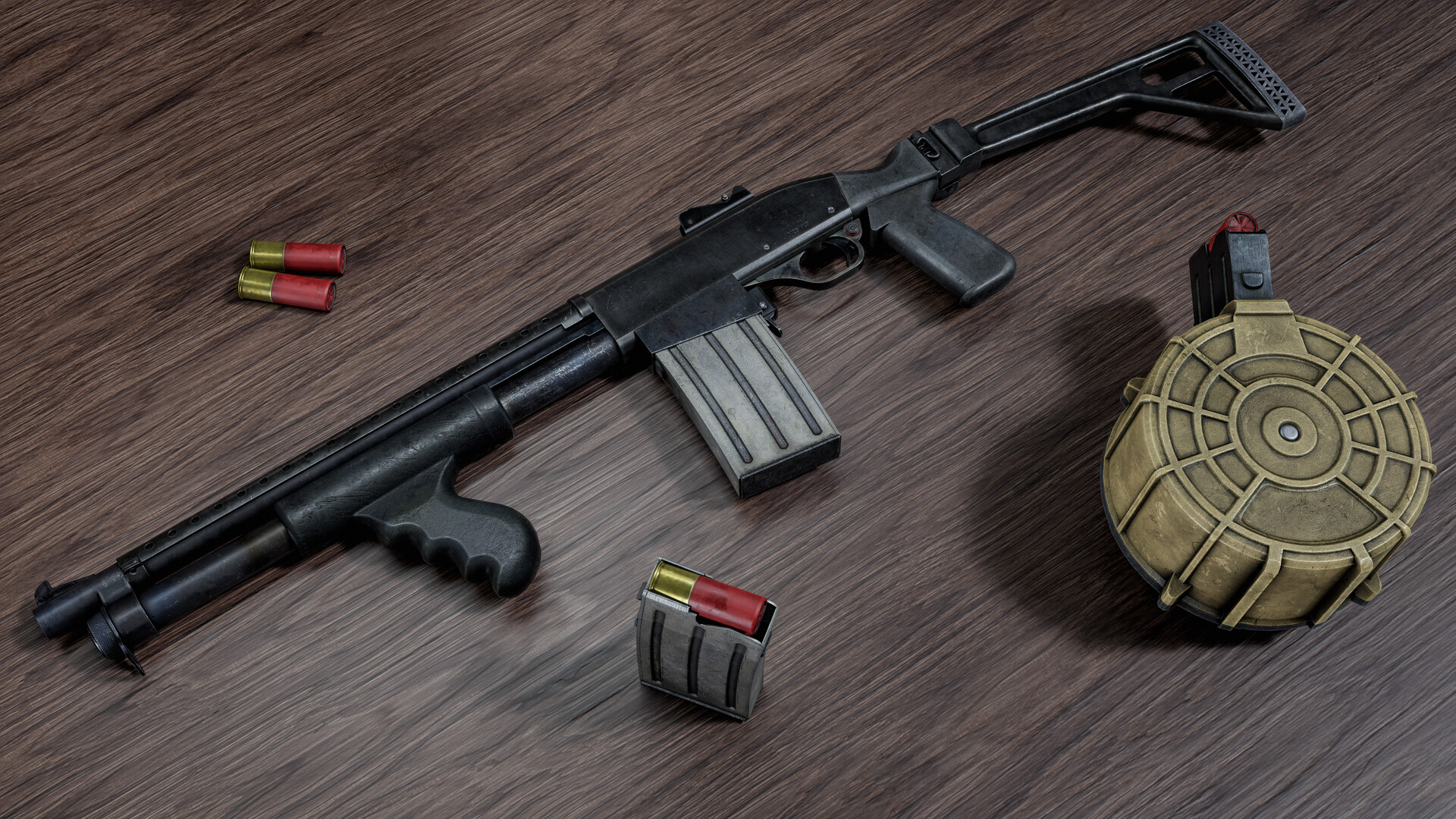 ArtStation - 97shotgun(HP9-1)