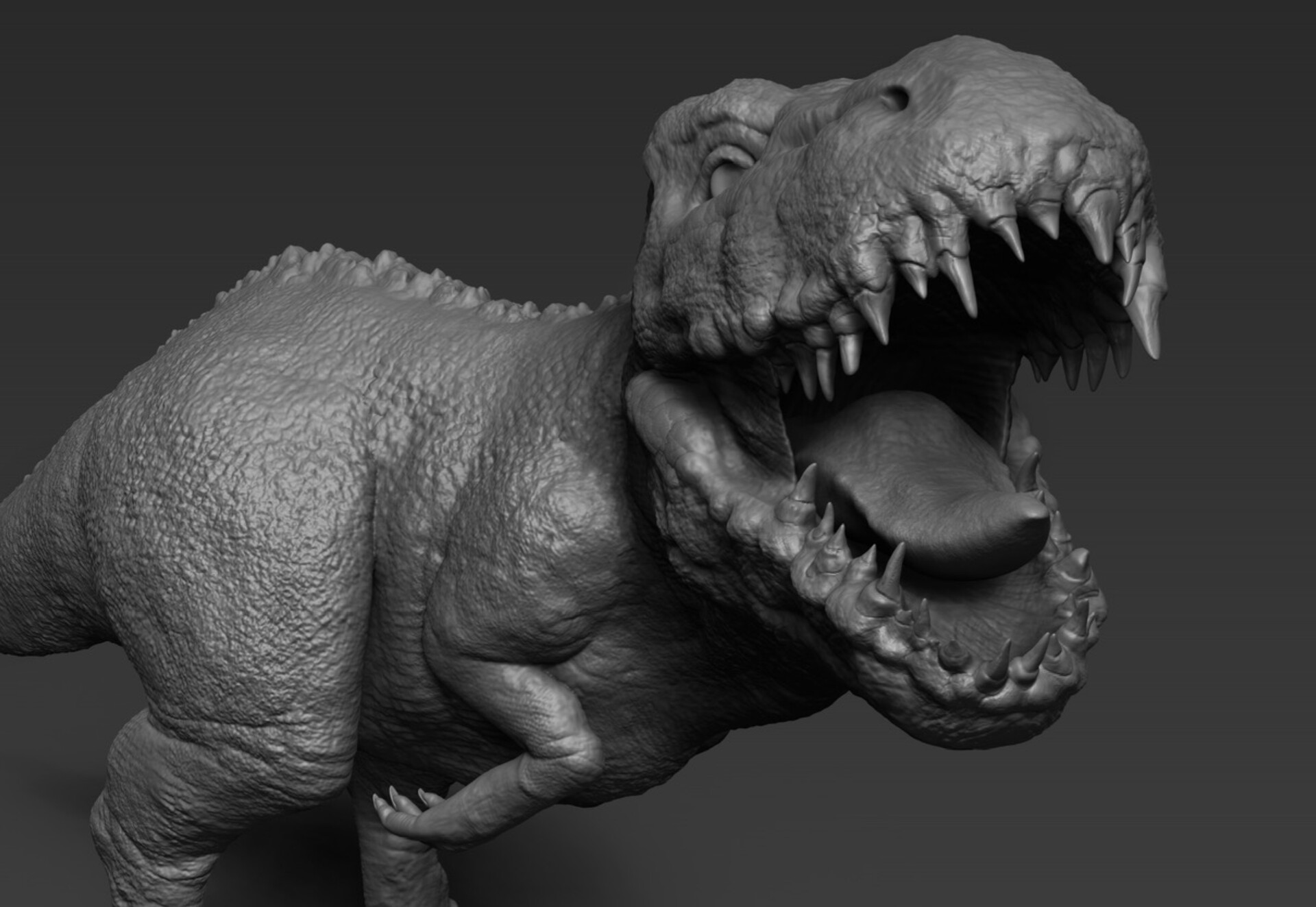 ArtStation - Trex Model 3d