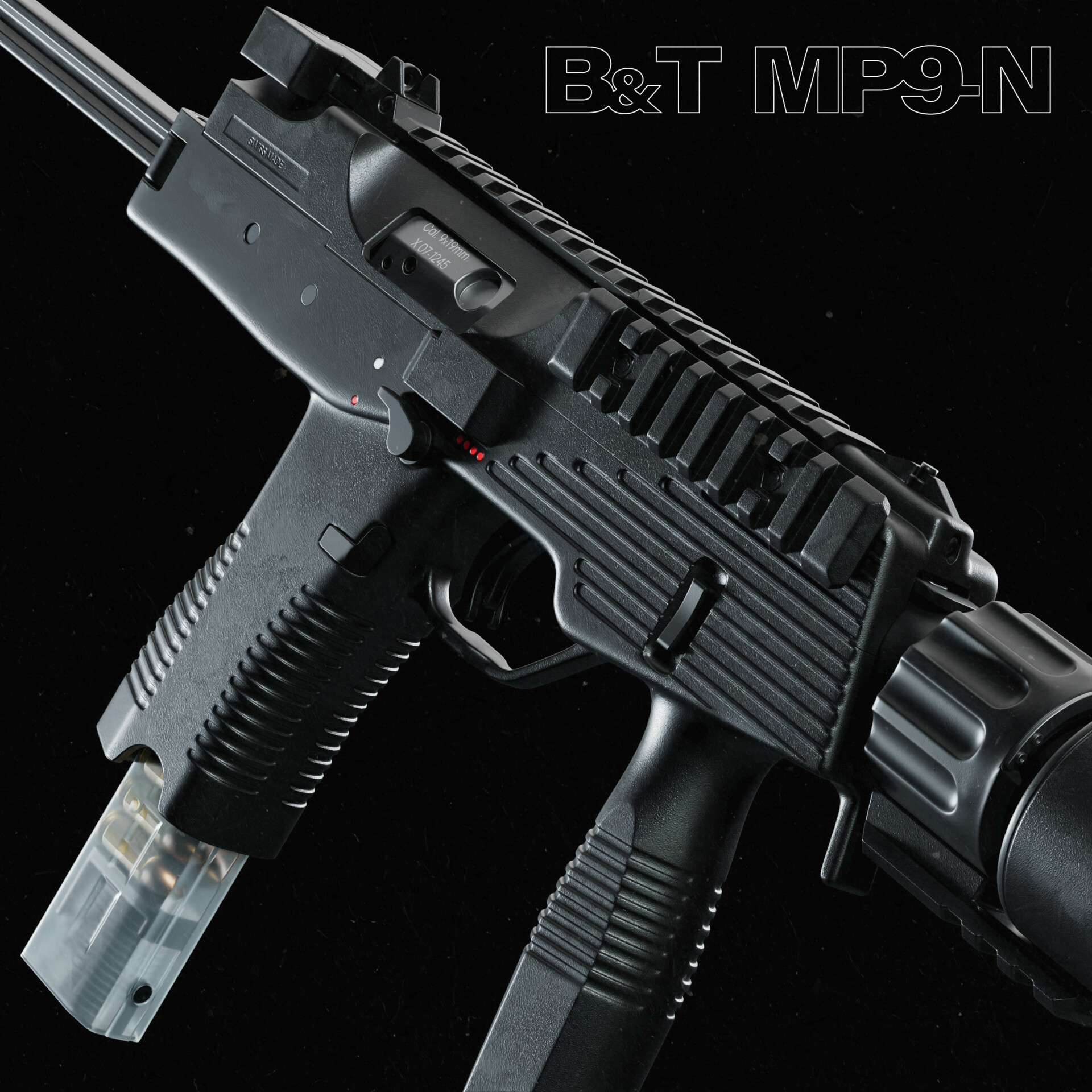ArtStation - B&T MP9-N | Weapon Art