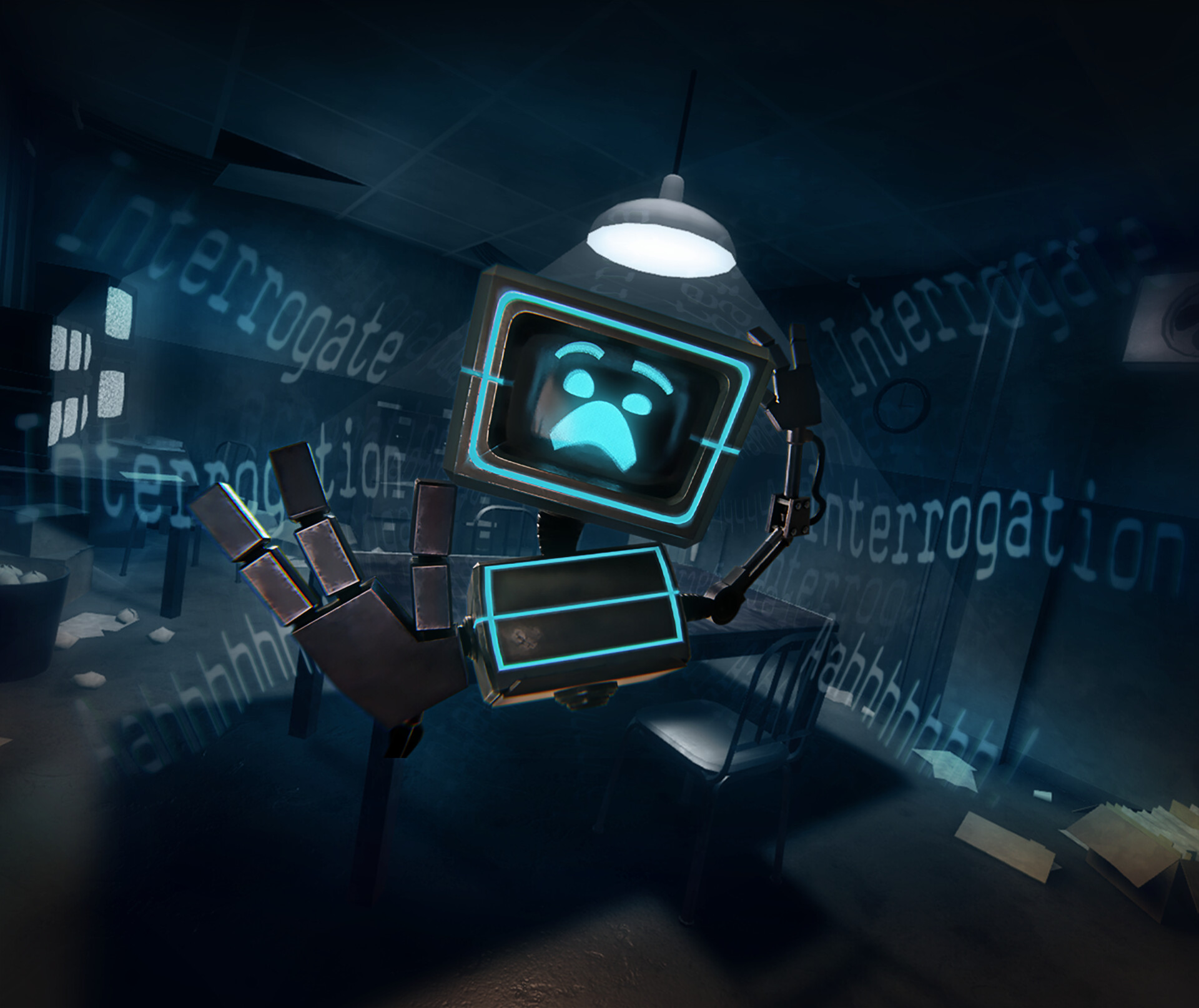 ArtStation - Investigation Game Cover Art