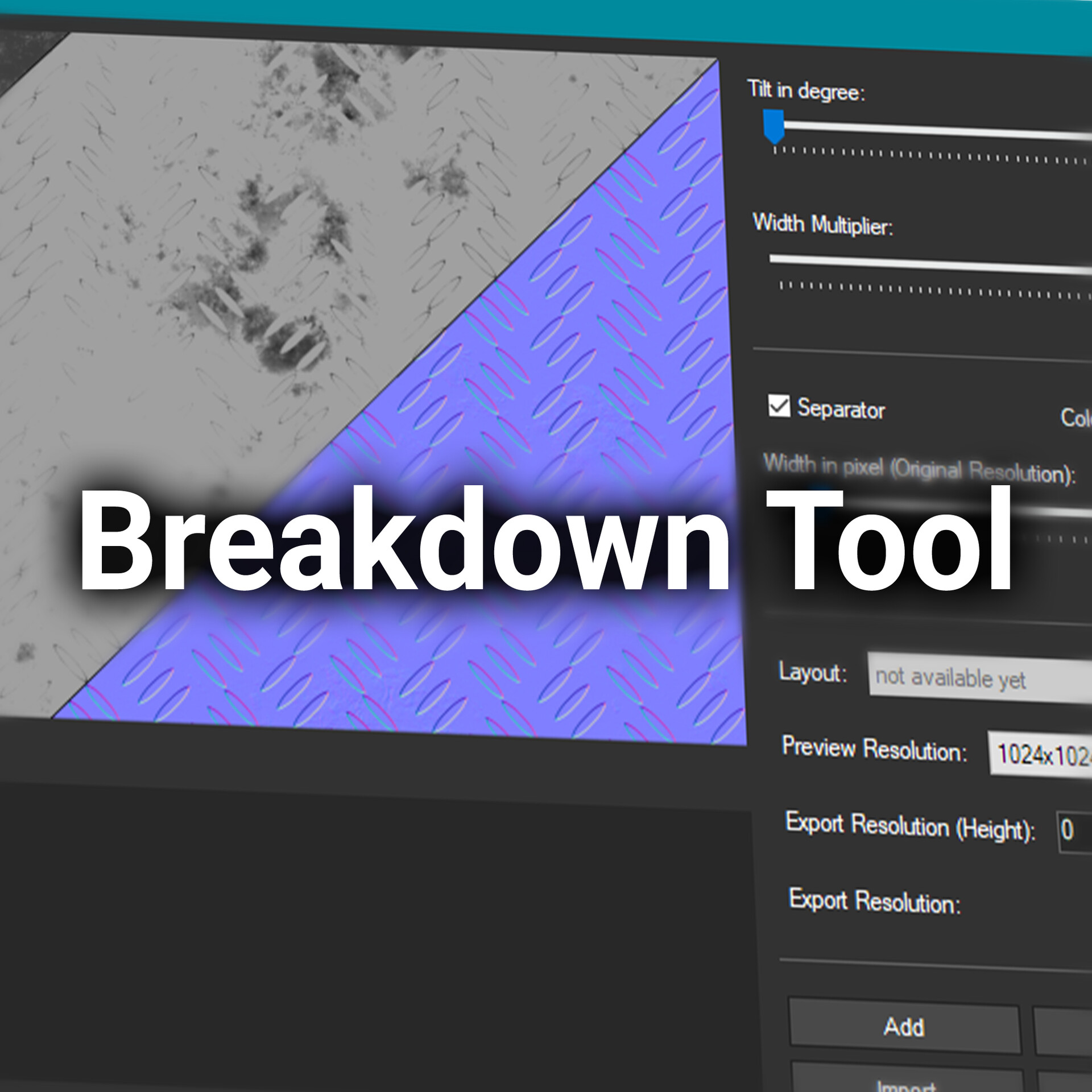 ArtStation - Texture Breakdown Tool