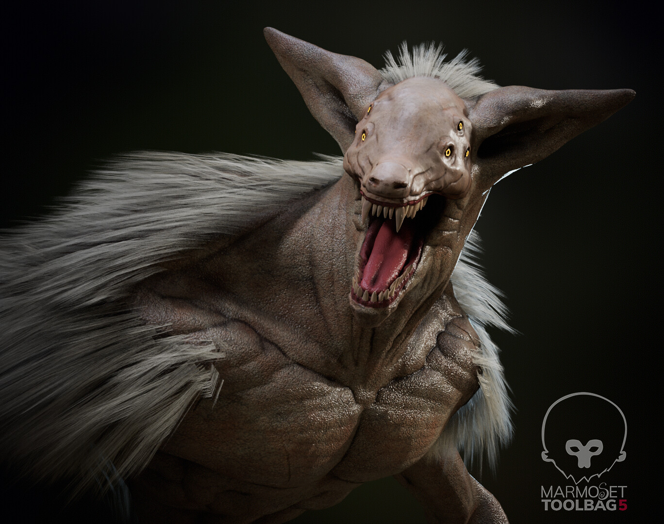 ArtStation - Drenched in Red - Fae