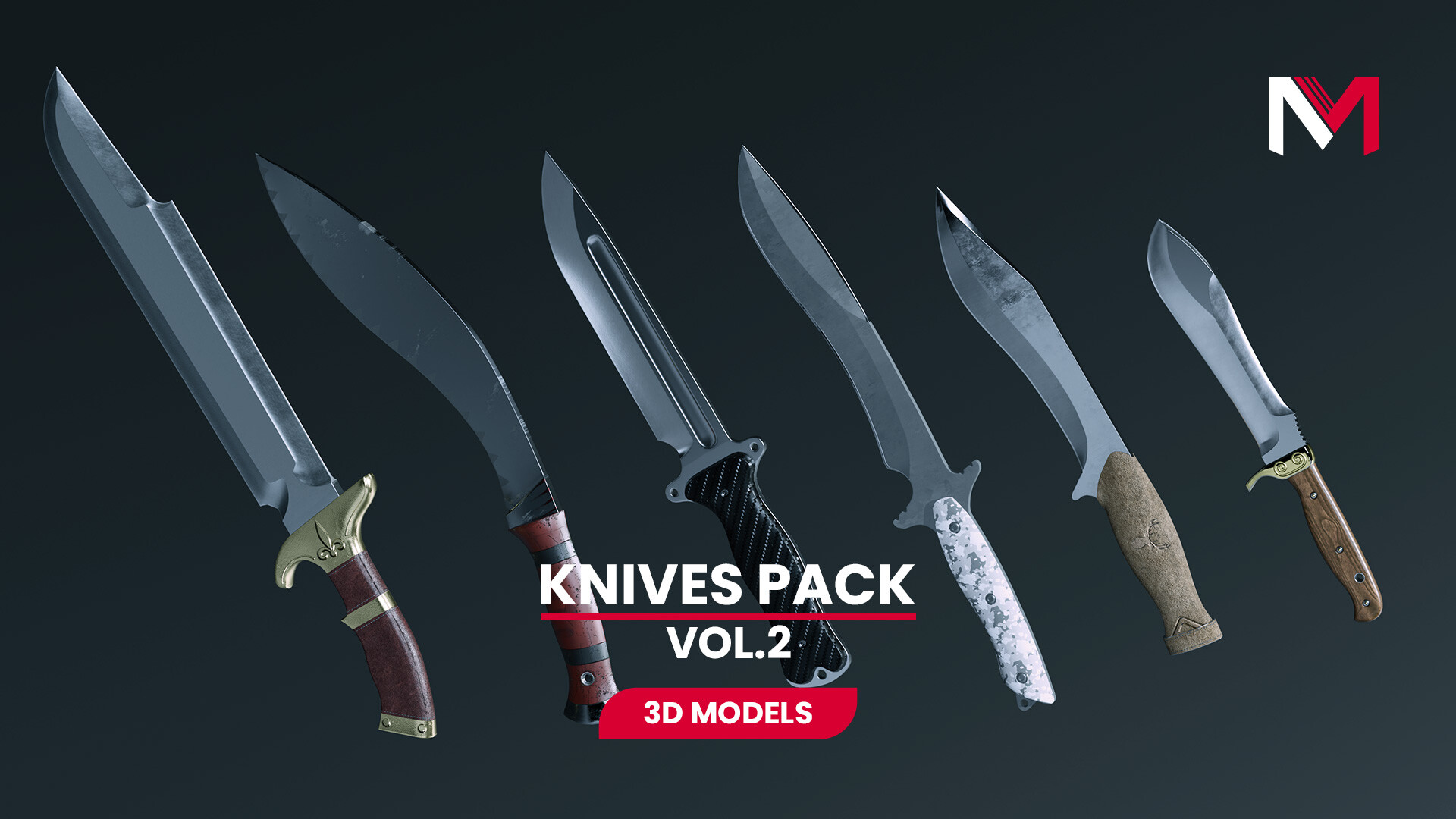 ArtStation - Knives Pack - VOL.2