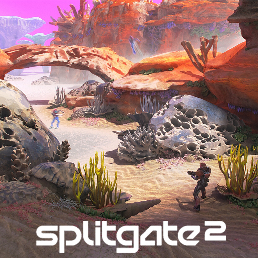 ArtStation - Splitgate 2-Biome Map