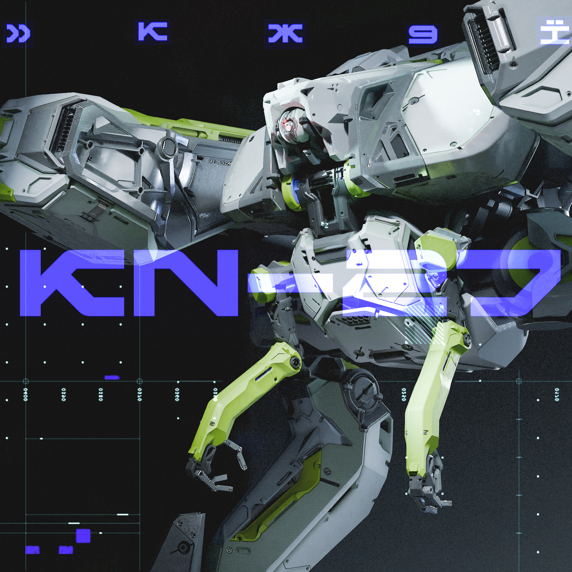 ArtStation - Bipedal Robot