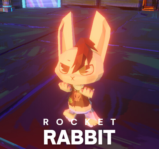 ArtStation - Rocket rabbit Character Desing