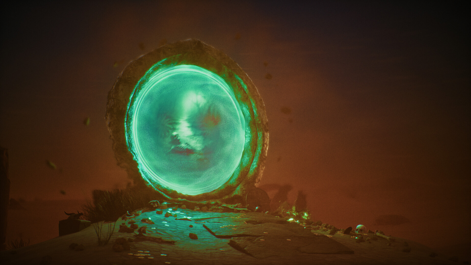 ArtStation - Arcane Portal - Real-Time VFX scene