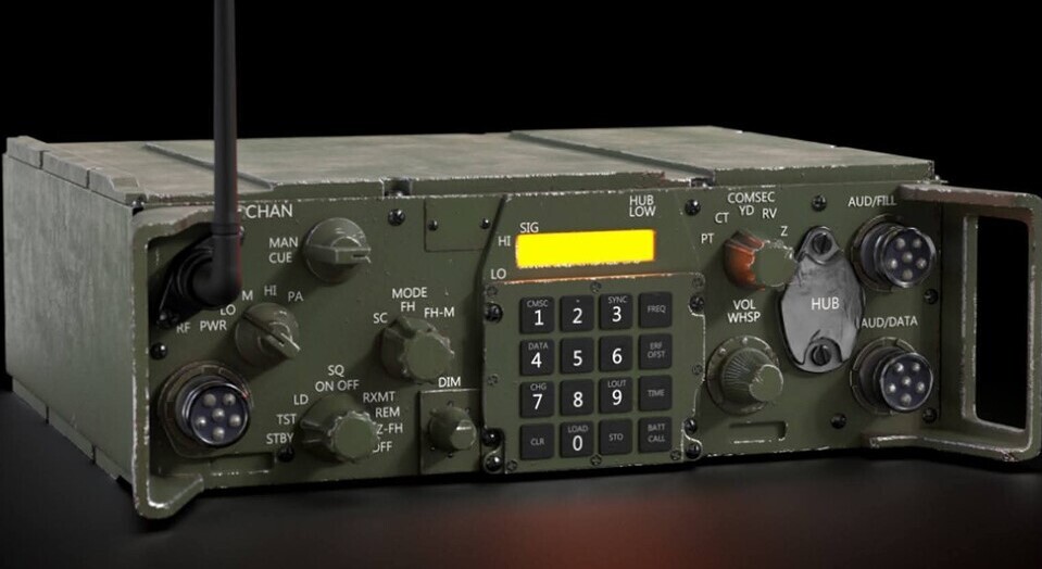 ArtStation - Military Radio Communication Device | 3D Model