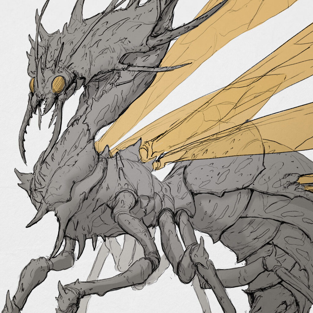 ArtStation - Hive Wasp Elves