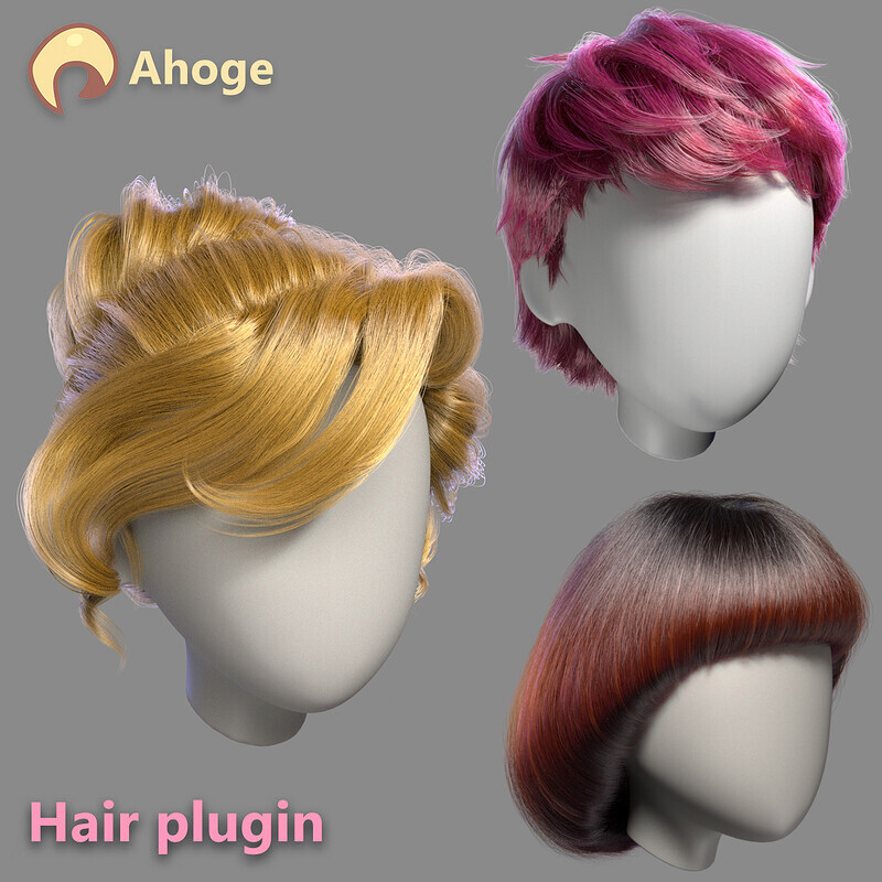 ArtStation - Hairstyles