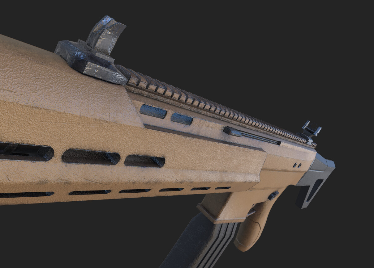 ArtStation - Call of Duty MWIII - MCW - Low Poly