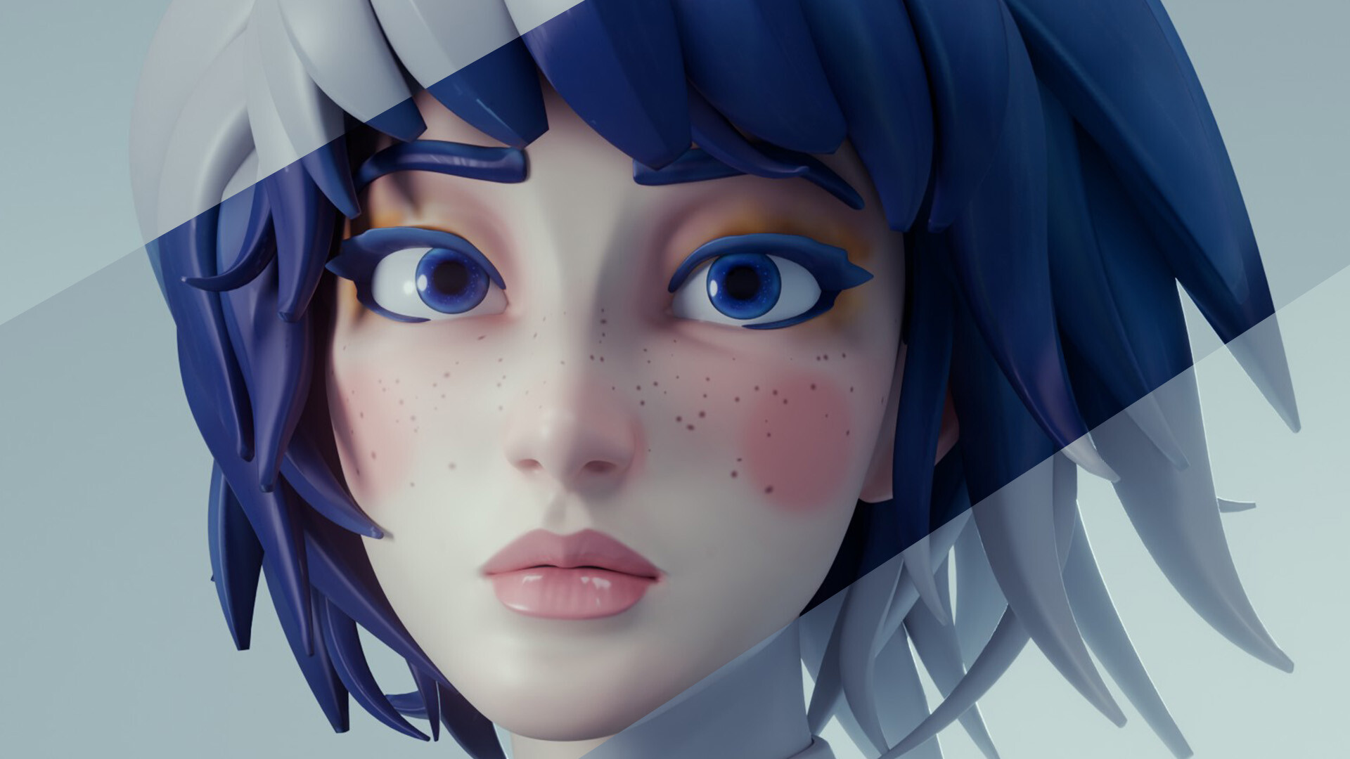 ArtStation - GRIS Fanart - Sculpt and Texture Paint