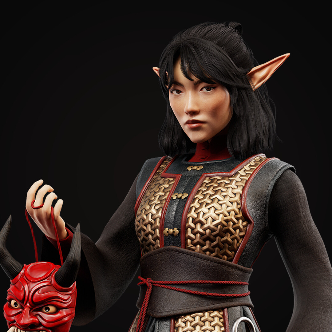 ArtStation - Elven Assassin | Real Time Character