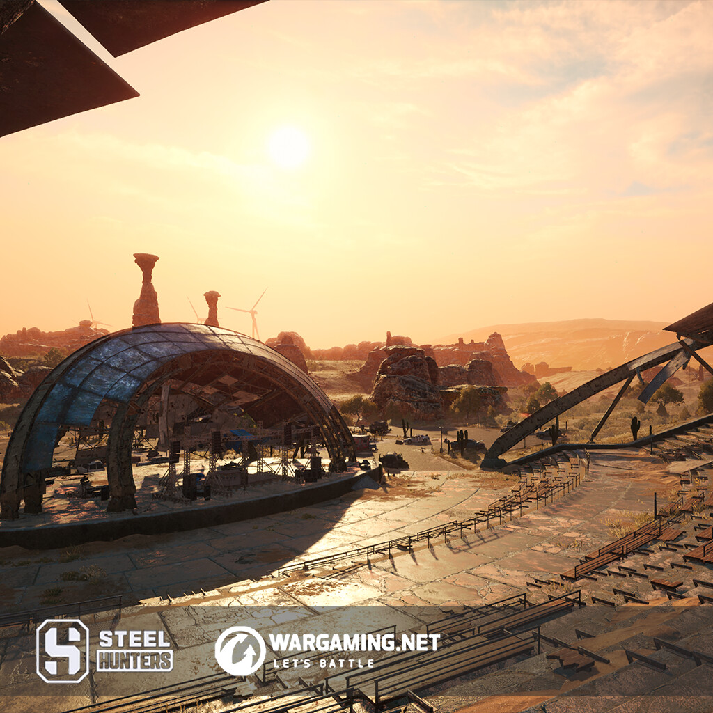 ArtStation - Steel Hunters | Amphitheater