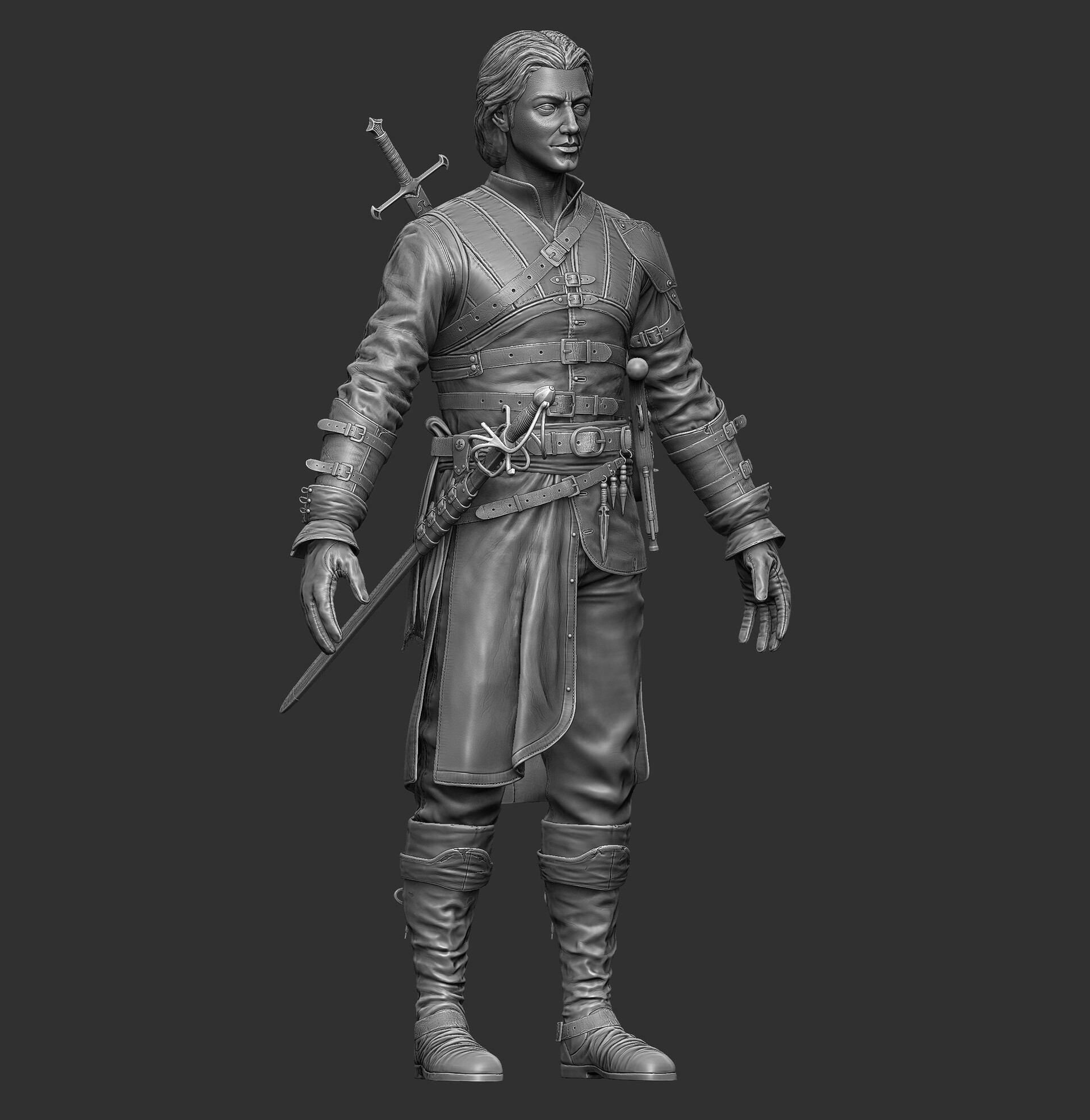ArtStation - Musketeer Character