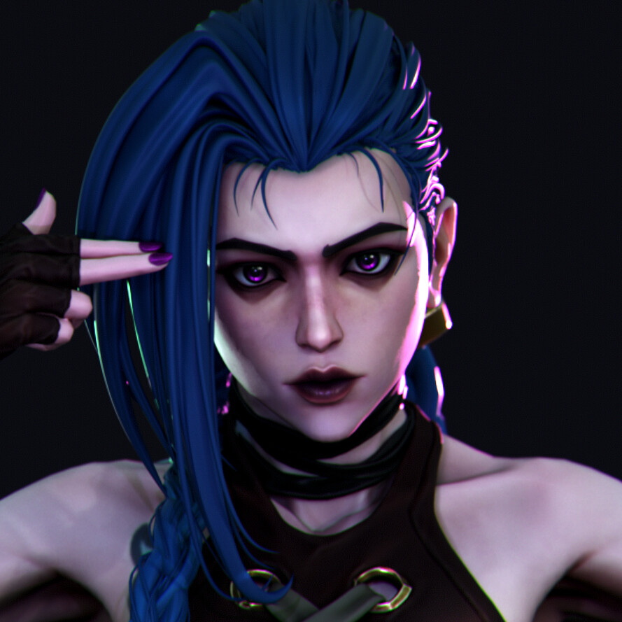 ArtStation - JINX [Arcane] .fanArt