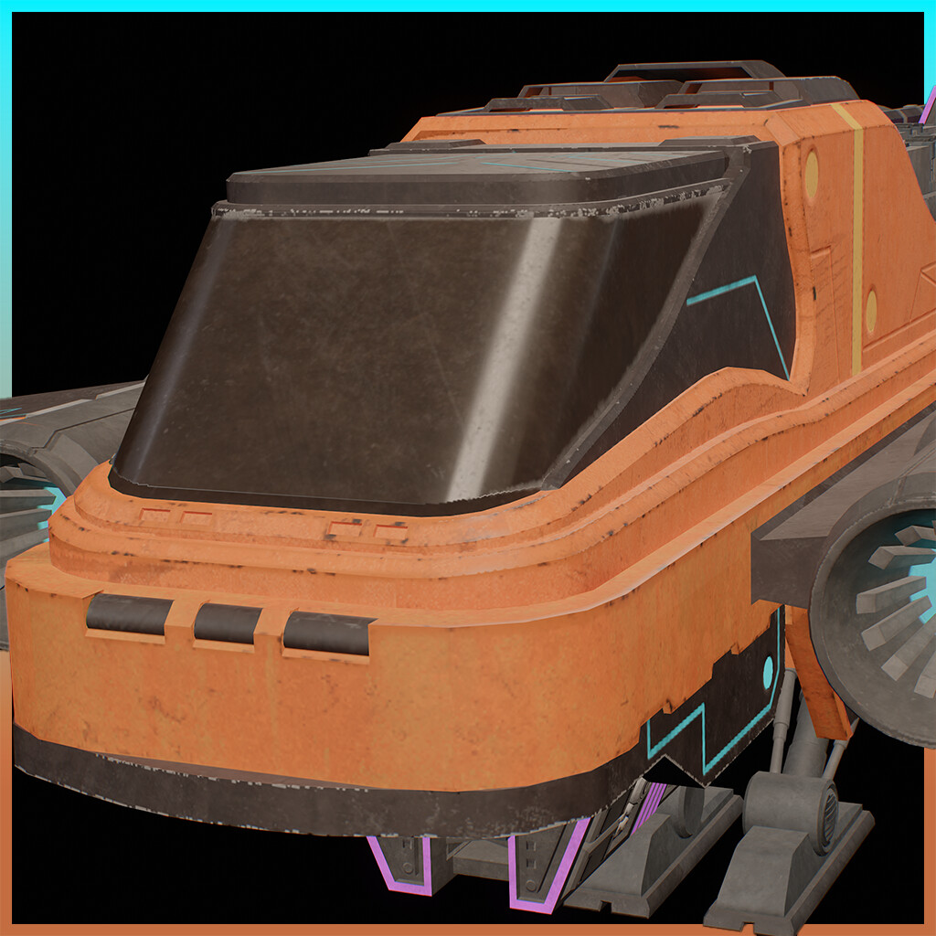 ArtStation - Cargo Spaceship